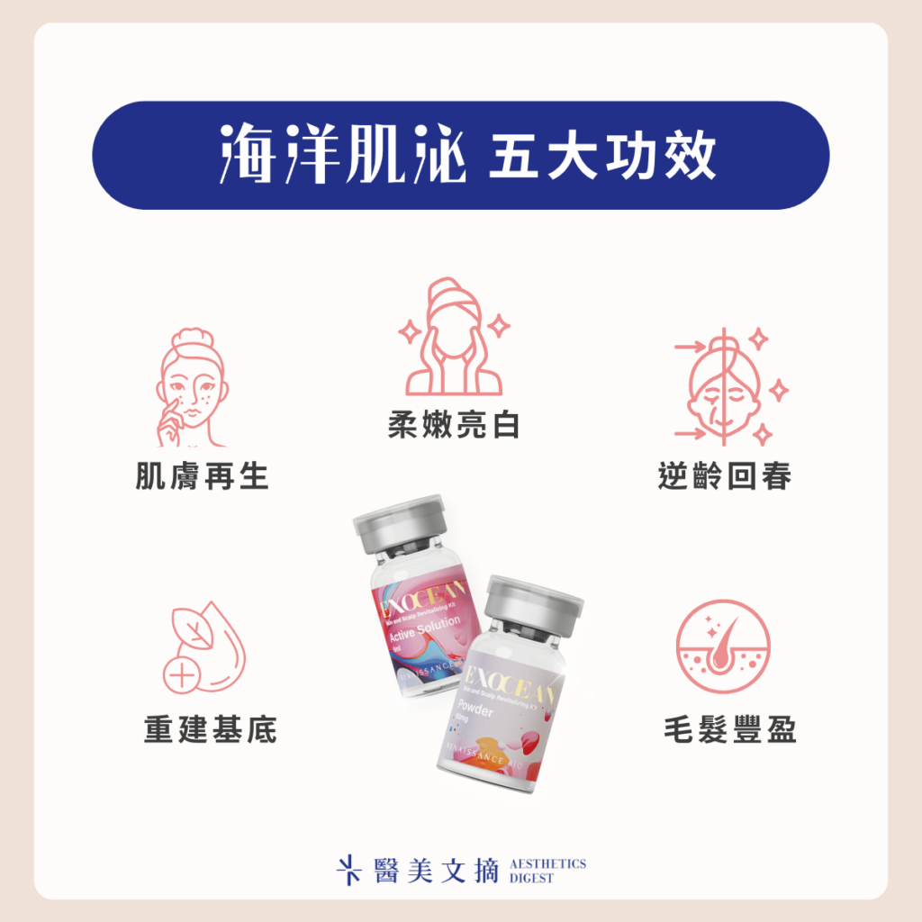 2025 革命性保養全能之選！「海洋肌泌 EXOCEAN」讓你重拾透潤嫩白年輕肌 - 醫美文摘